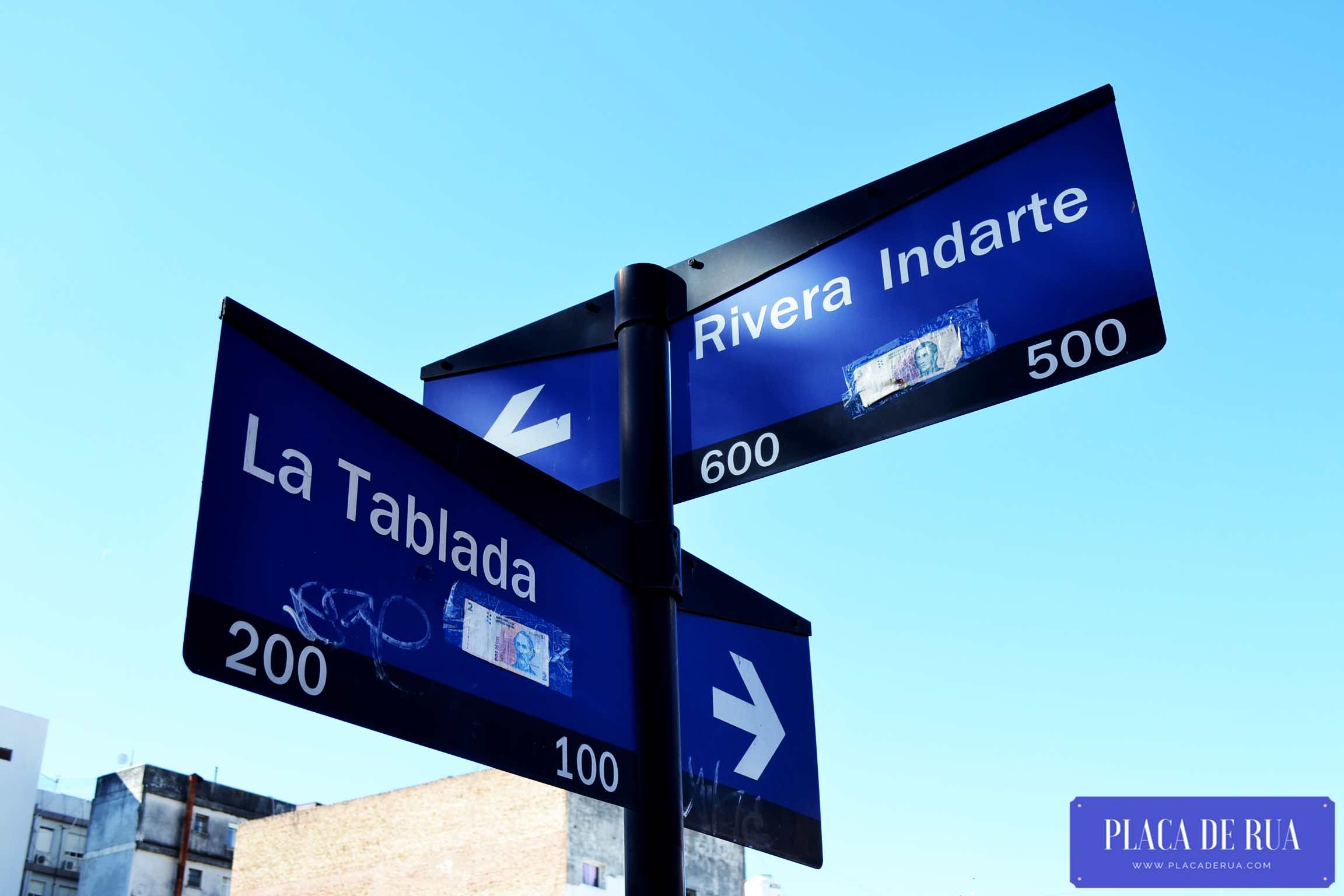 #38 – Rivera Indarte – La Tablada – Córdoba – Argentina - PLACA DE RUA